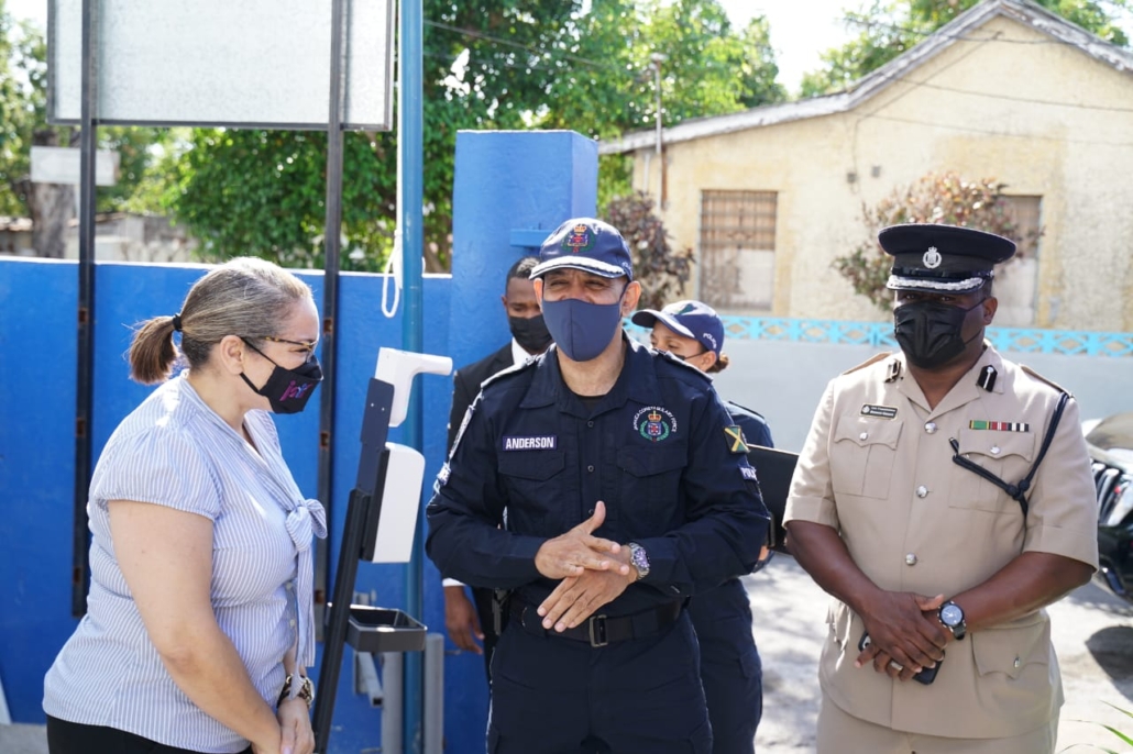 Citizens Welcome Newly Refurbished Franklyn Town Police Station ...