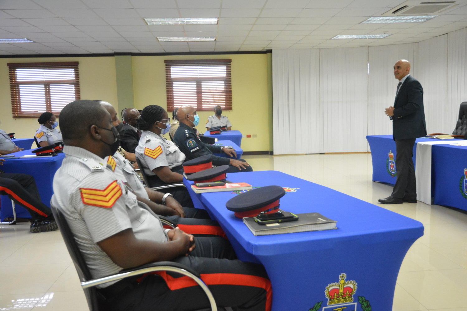 Commissioner Speaks With JCF Future Leaders - Jamaica Constabulary Force