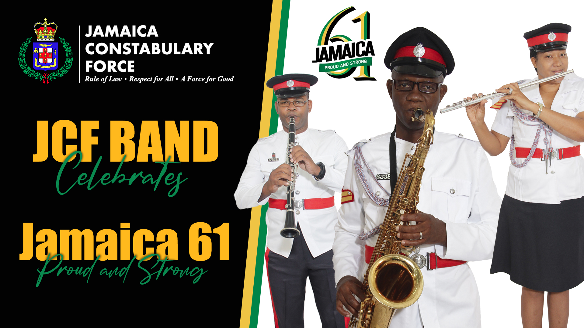 JCF Band Celebrates Jamaica's Independence - Jamaica Constabulary Force