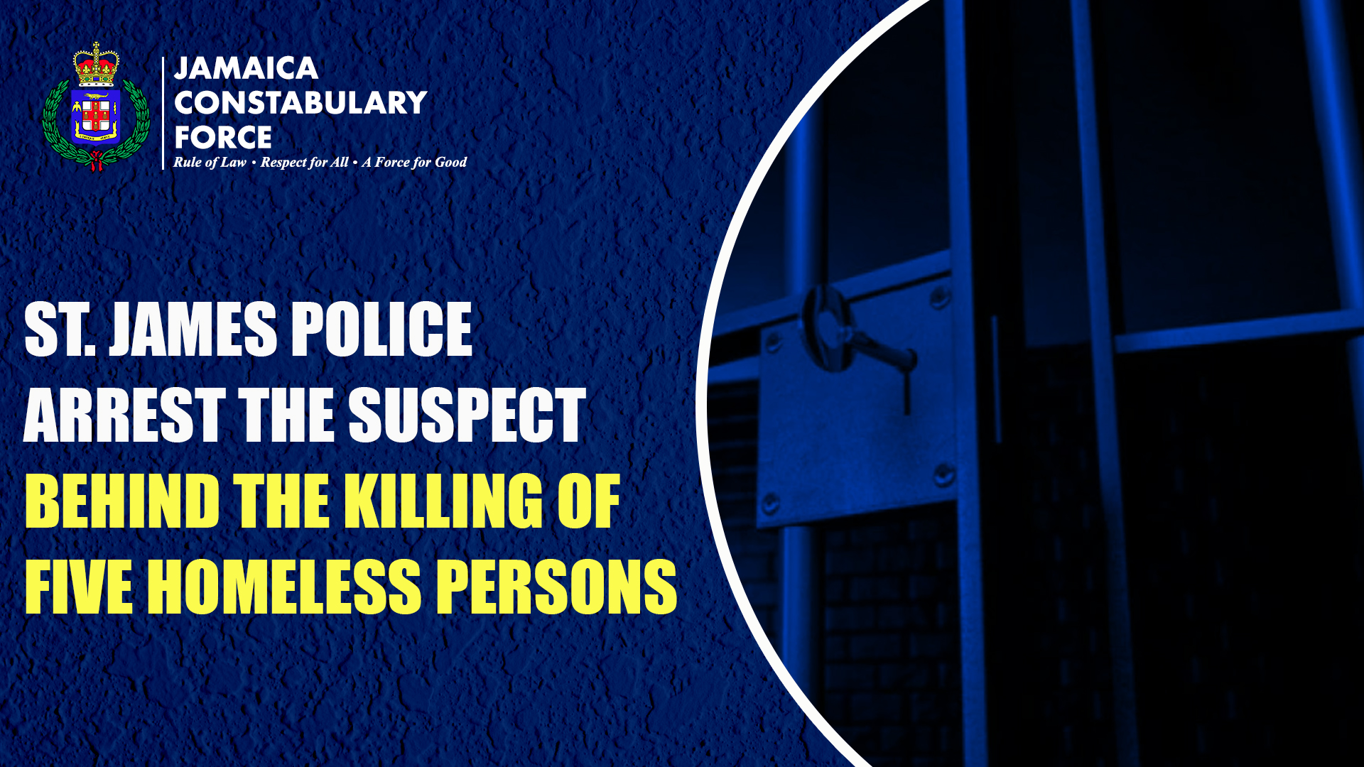 St. James Police Arrest the Suspect behind the Killing of Five Homeless people. - Jamaica ...