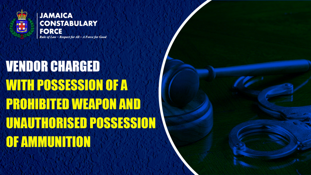 Vendor charged with Possession of a Prohibited weapon and Unauthorised ...