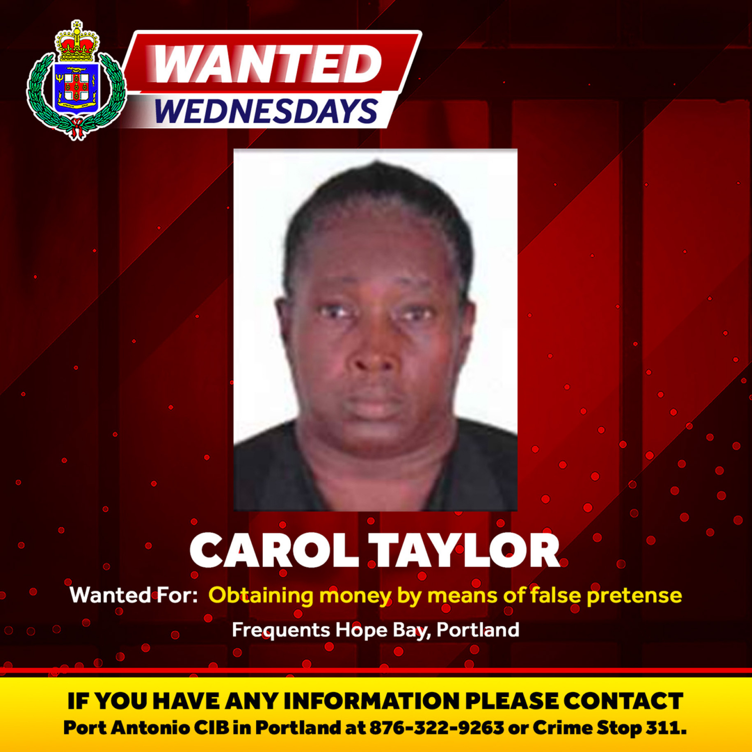 Carol Taylor - Jamaica Constabulary Force