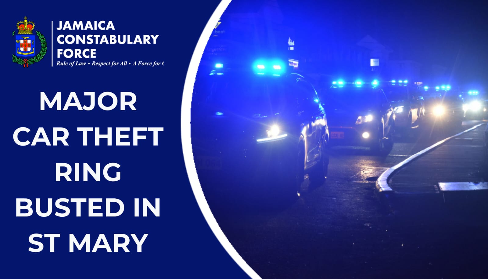 Major Car Theft Ring Busted - Jamaica Constabulary Force
