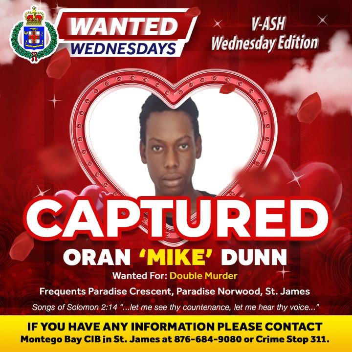 Oran 'Mike' Dunn - Jamaica Constabulary Force