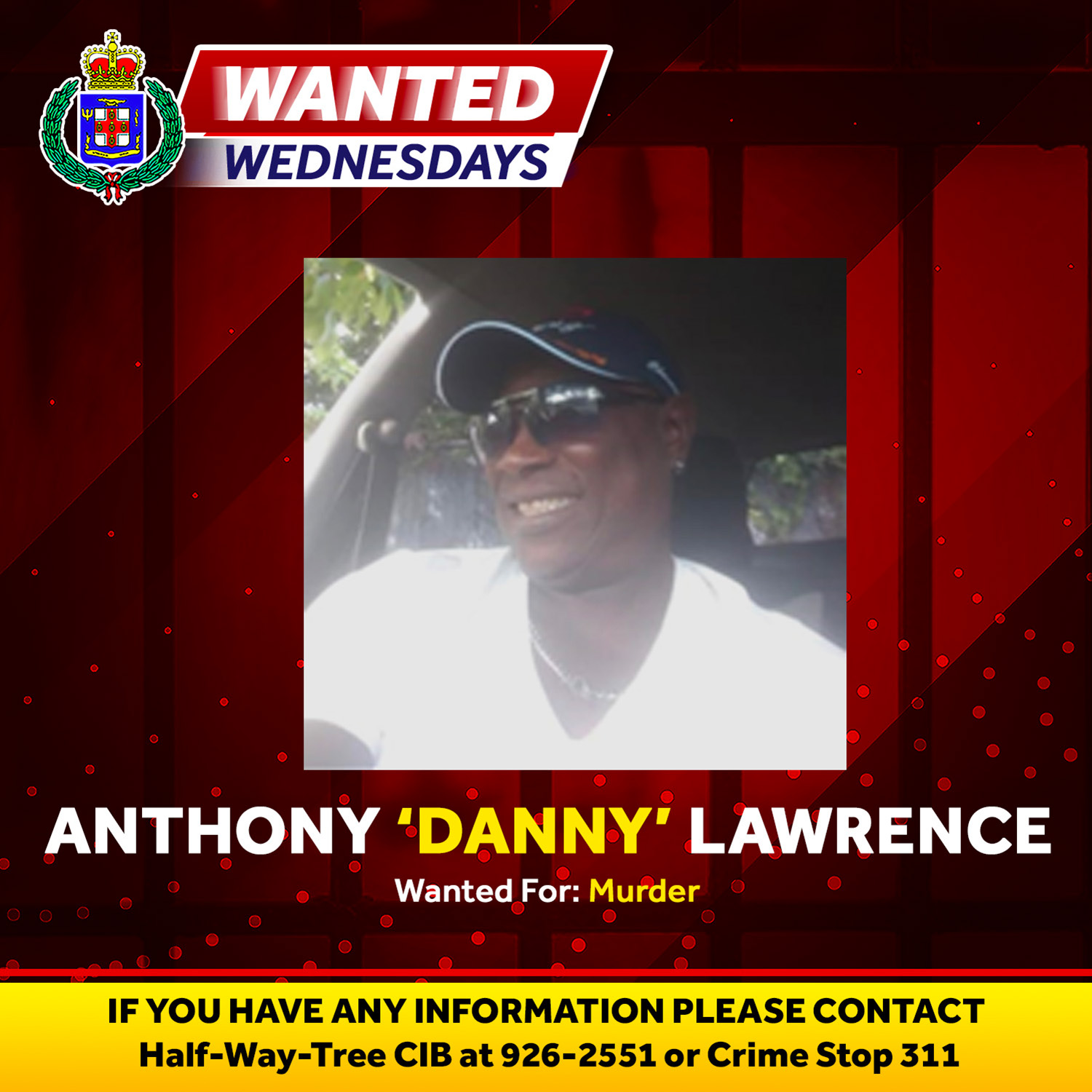 Anthony 'Danny' Lawrence - Jamaica Constabulary Force