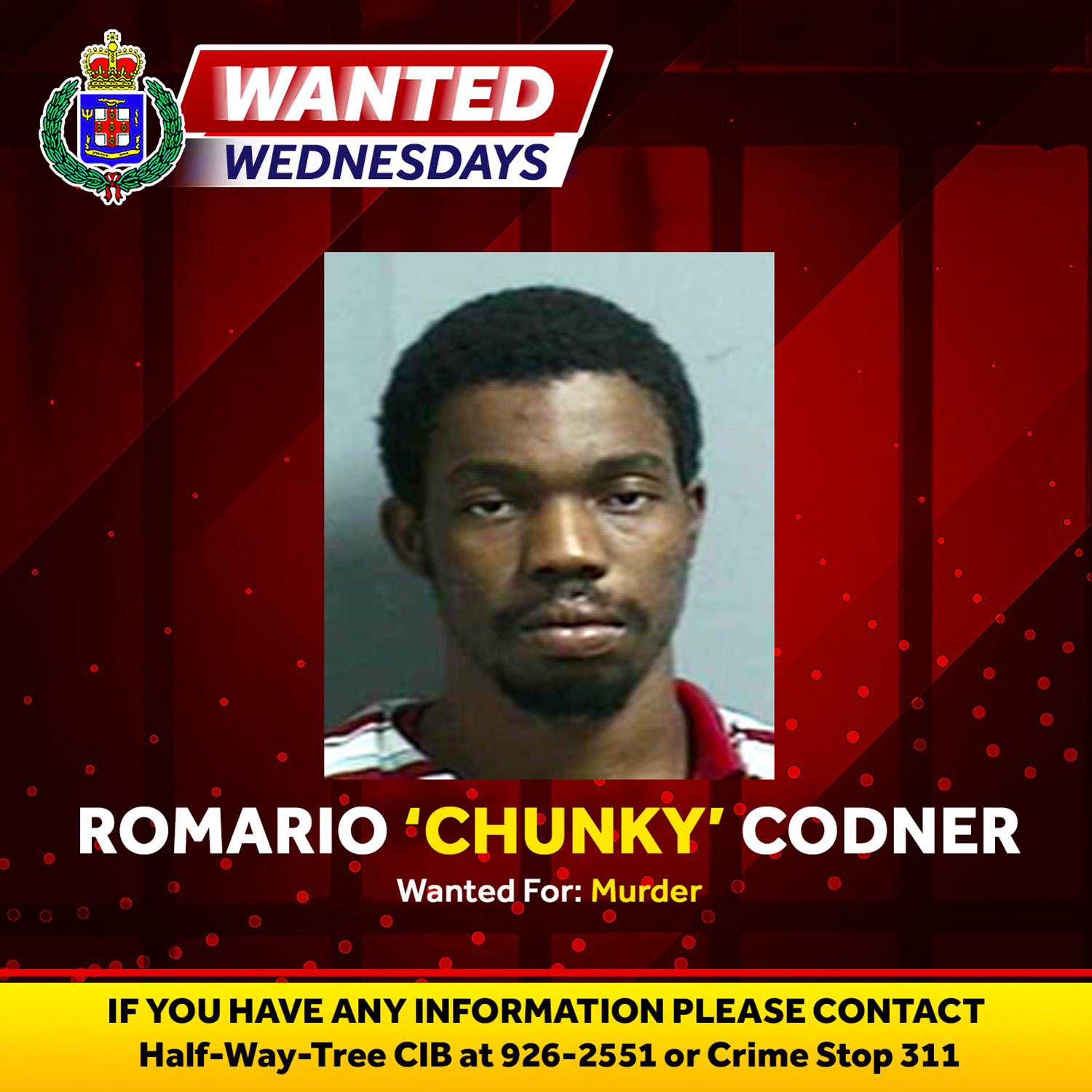 Romario 'Chunky' Corner - Jamaica Constabulary Force
