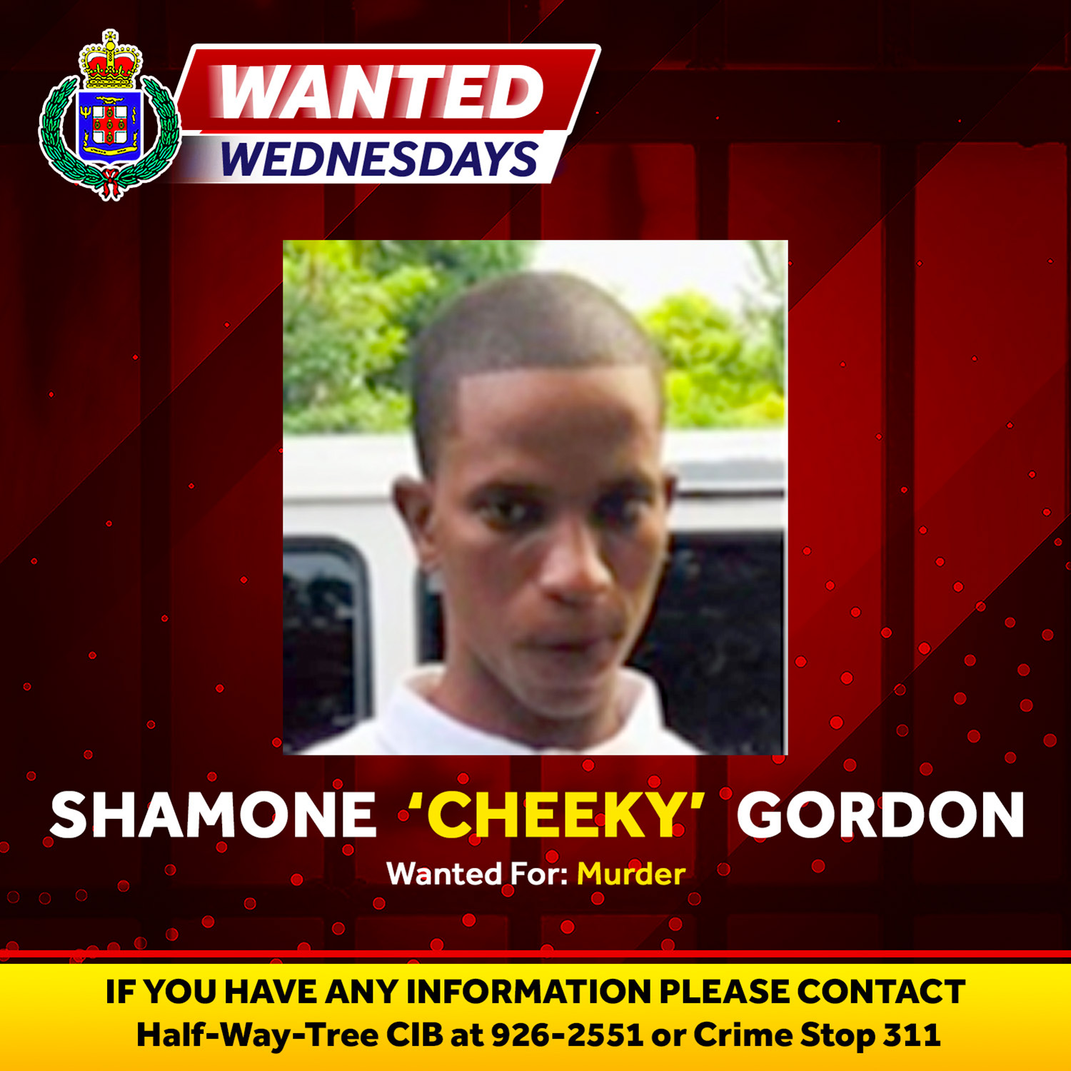 Shamone ‘Cheeky’ Gordon - Jamaica Constabulary Force