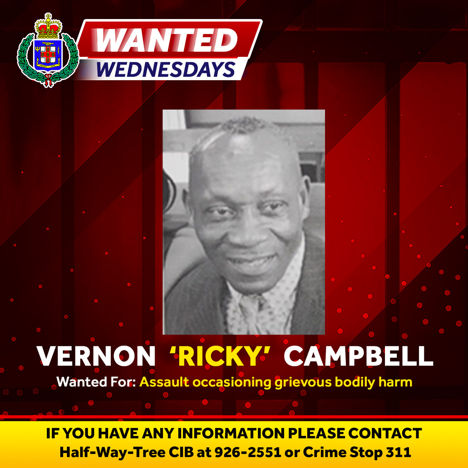 Vernon 'Ricky' Campbell - Jamaica Constabulary Force