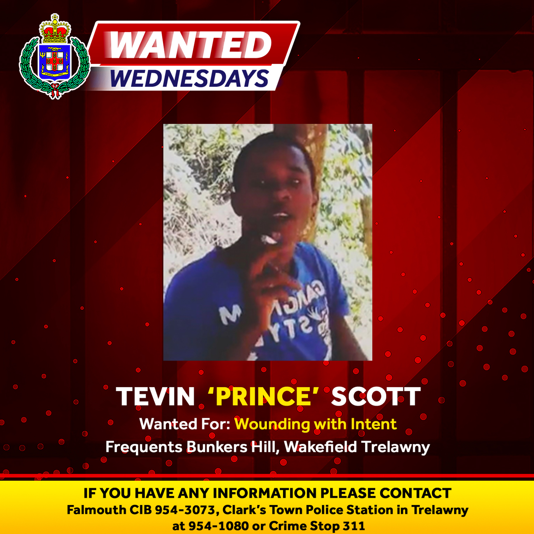 Tevin 'Prince' Scott - Jamaica Constabulary Force
