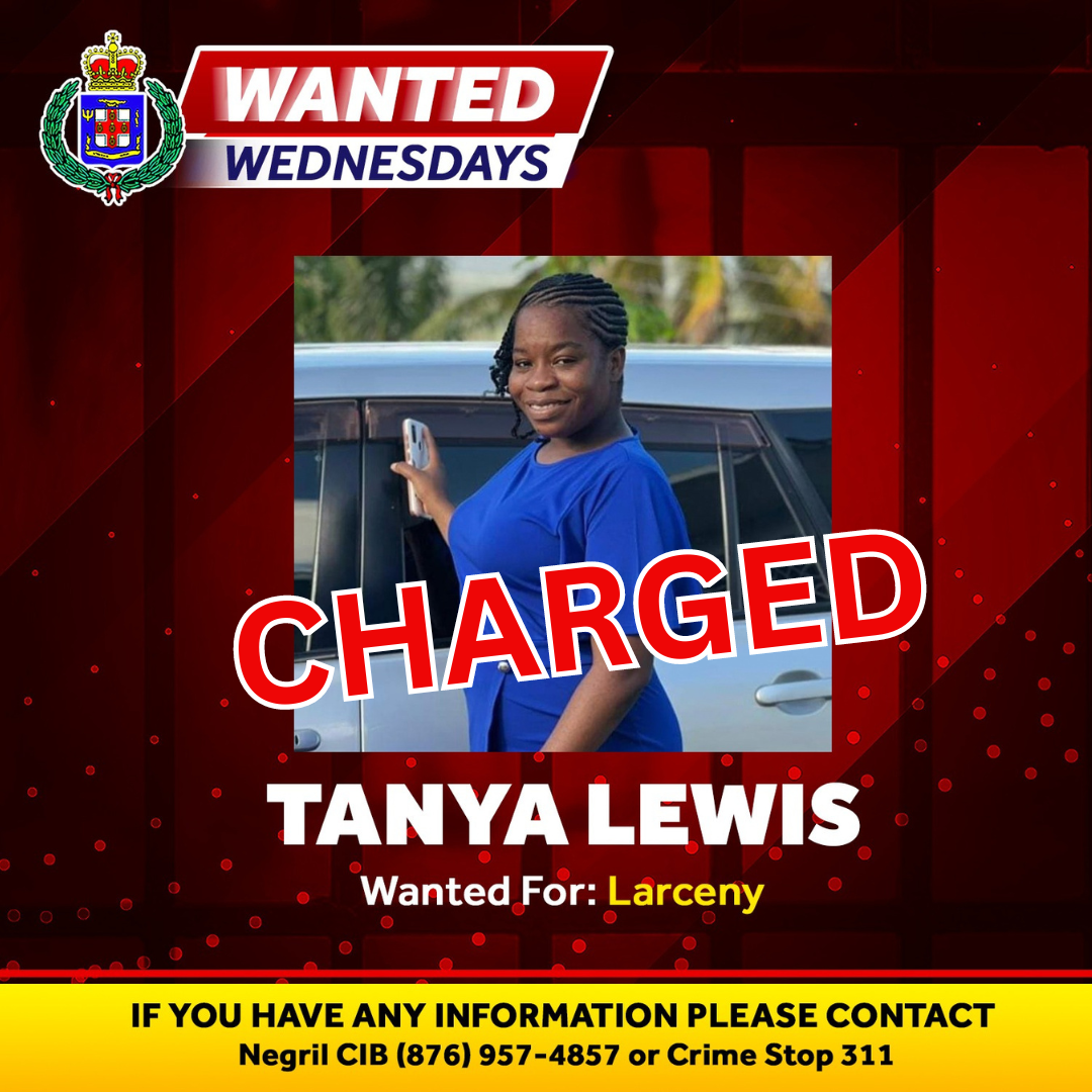 Woman Featured on Wanted Wednesday Charged - Jamaica Constabulary Force