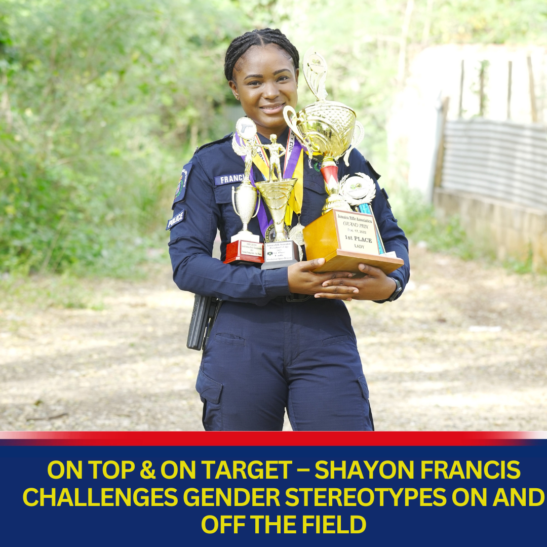 On Top & On Target - Shayon Francis Challenges Gender Stereotypes On ...