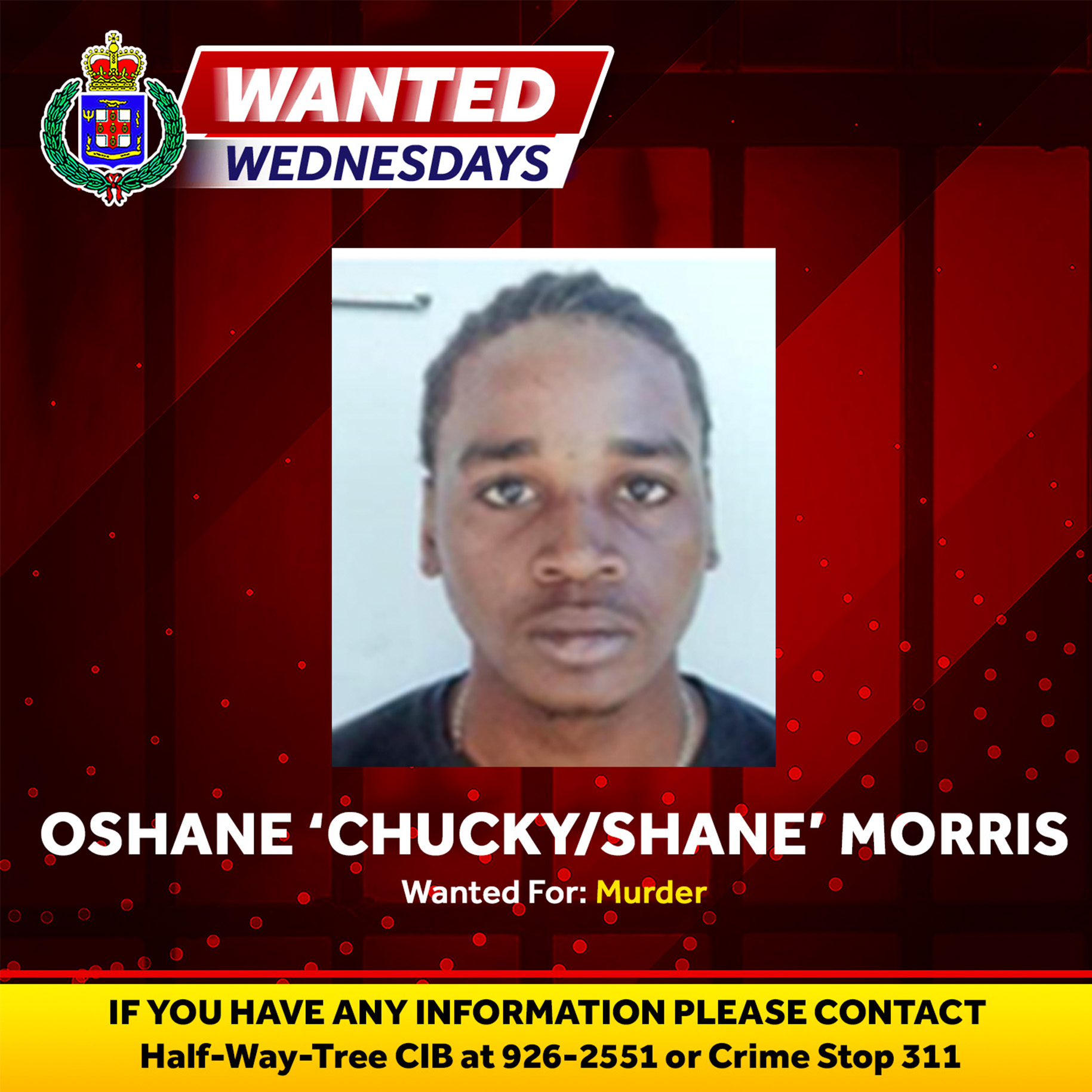 Oshane 'Chucky/Shane' Morris - Jamaica Constabulary Force