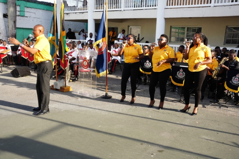 The JCF Band's Harmonious Mission to the Bahamas - Jamaica Constabulary ...