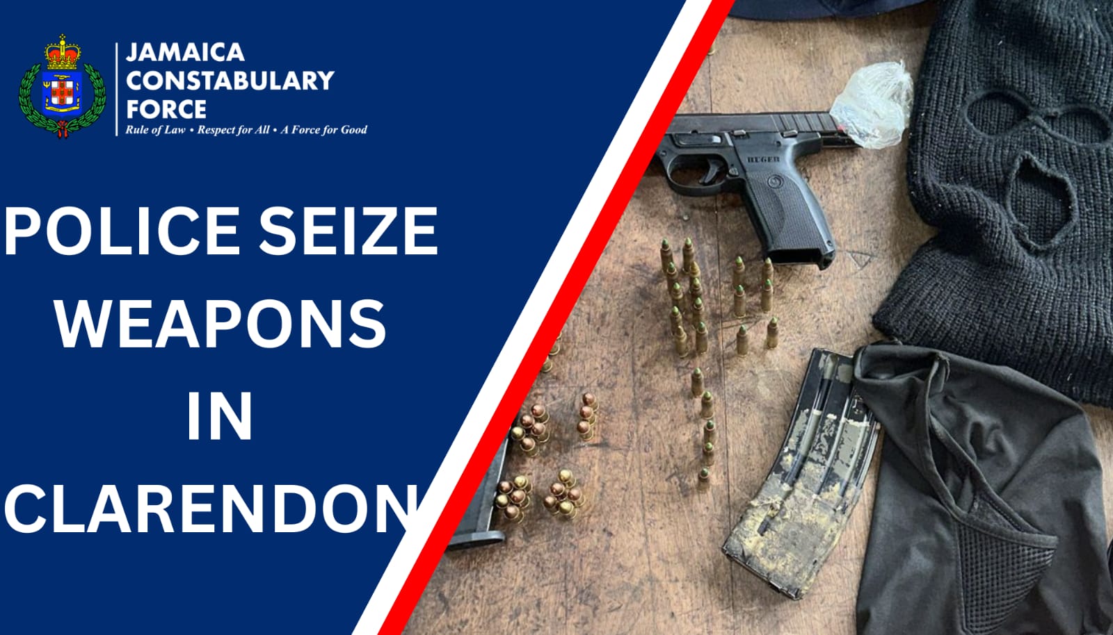 Police Seize Weapons and Ammunition in Targeted Operations in Clarendon ...