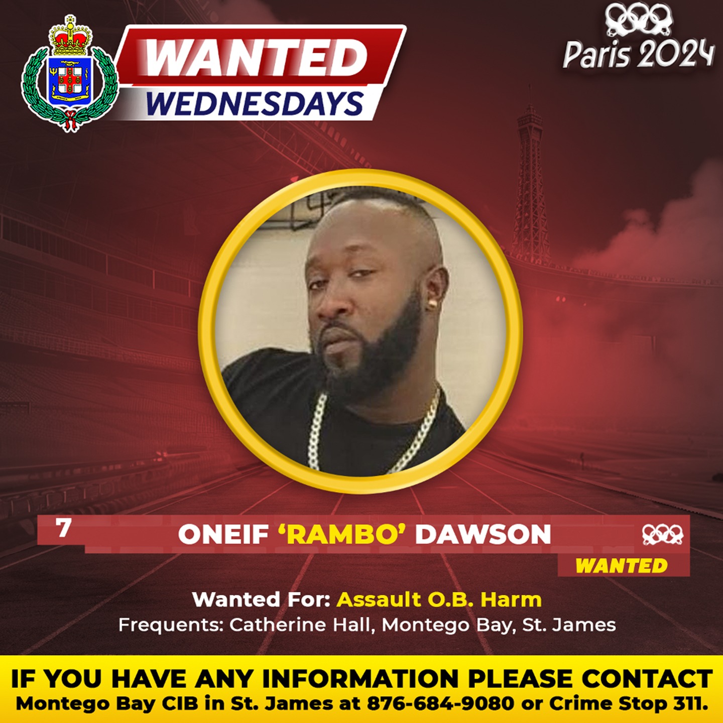 Oneif 'Rambo' Dawson - Jamaica Constabulary Force