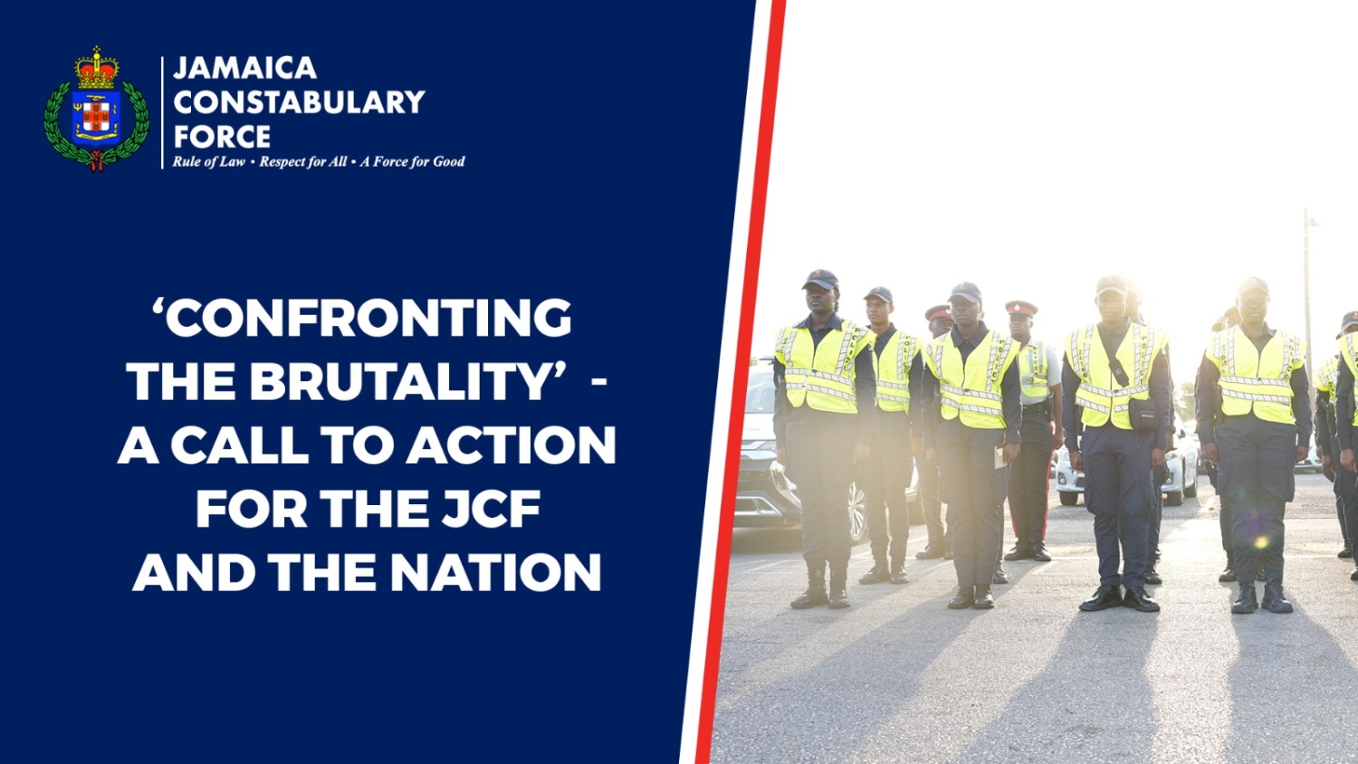 ‘Confronting the Brutality’ - A Call to Action for the JCF and the ...