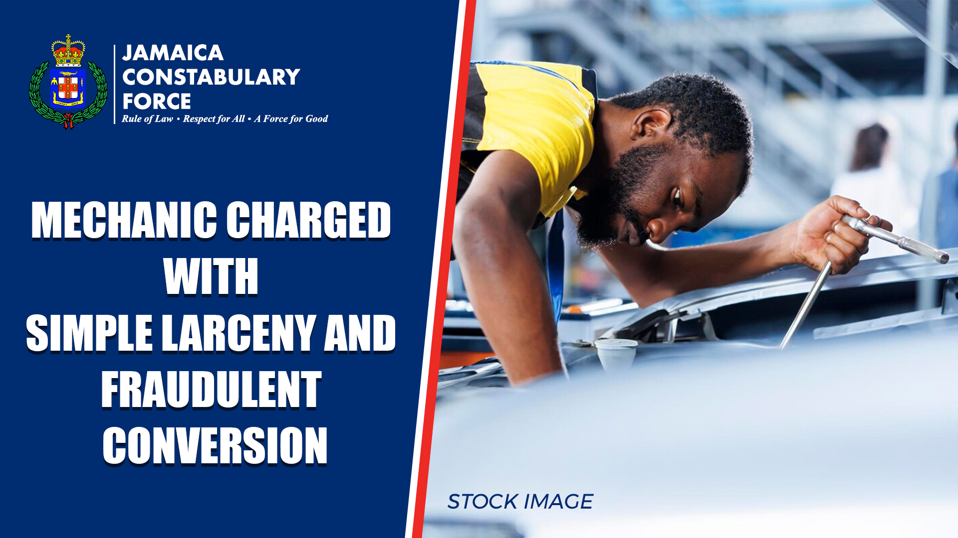 Mechanic Charged with Simple Larceny and Fraudulent Conversion ...