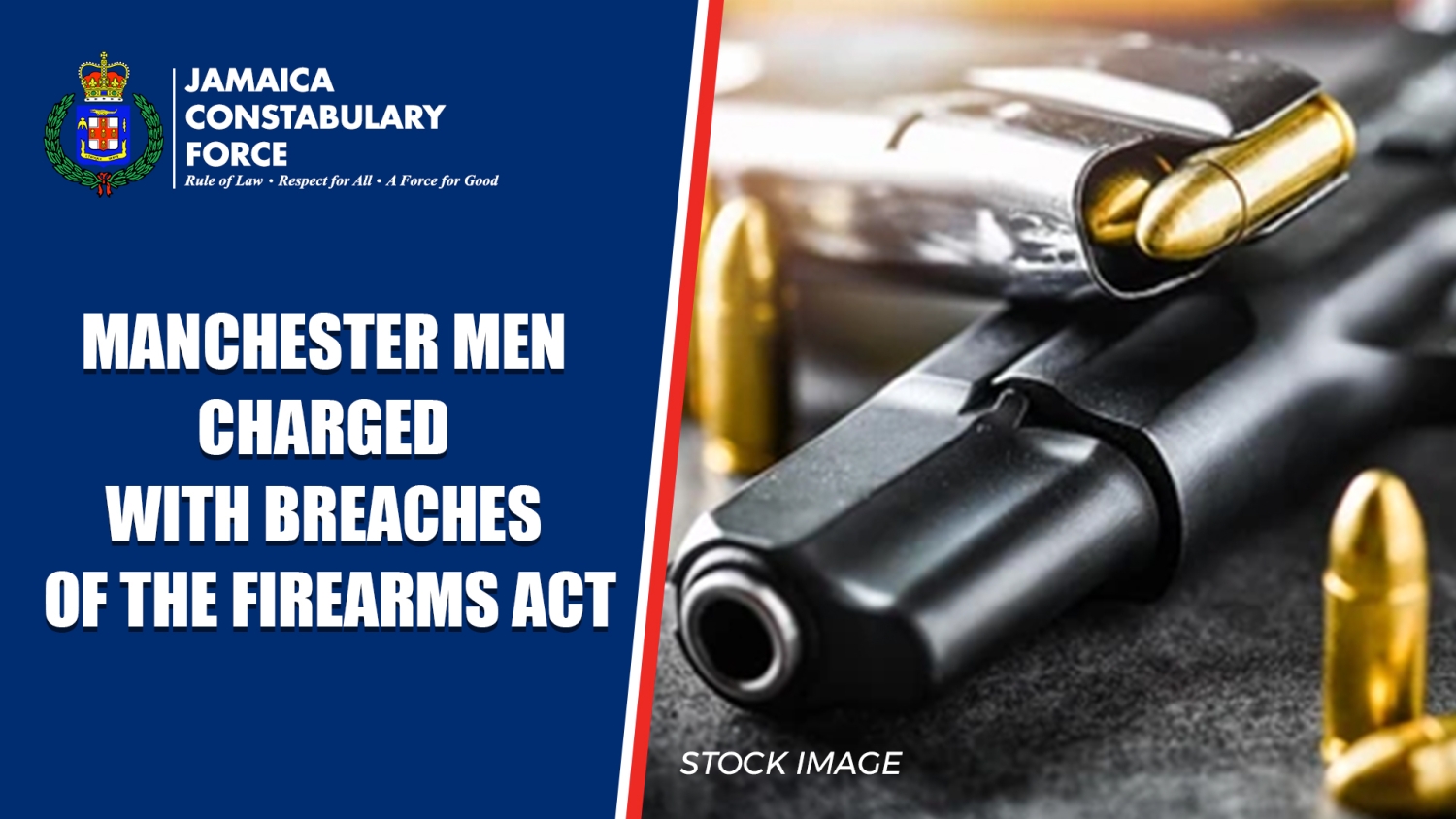 Manchester Men charged with Breaches of the Firearms Act - Jamaica ...