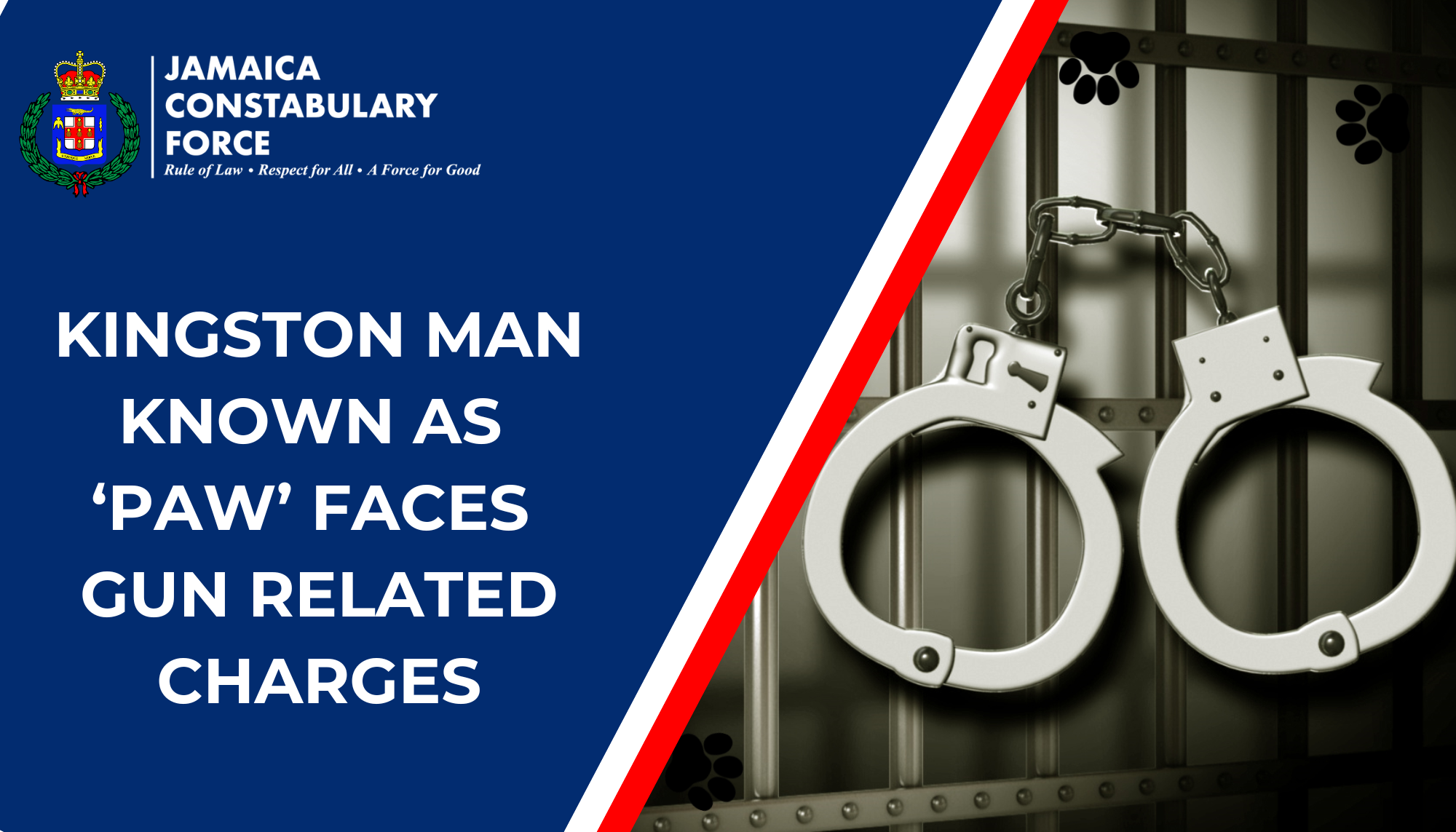 KINGSTON MAN KNOWN AS PAW FACES GUN RELATED CHARGES - Jamaica ...