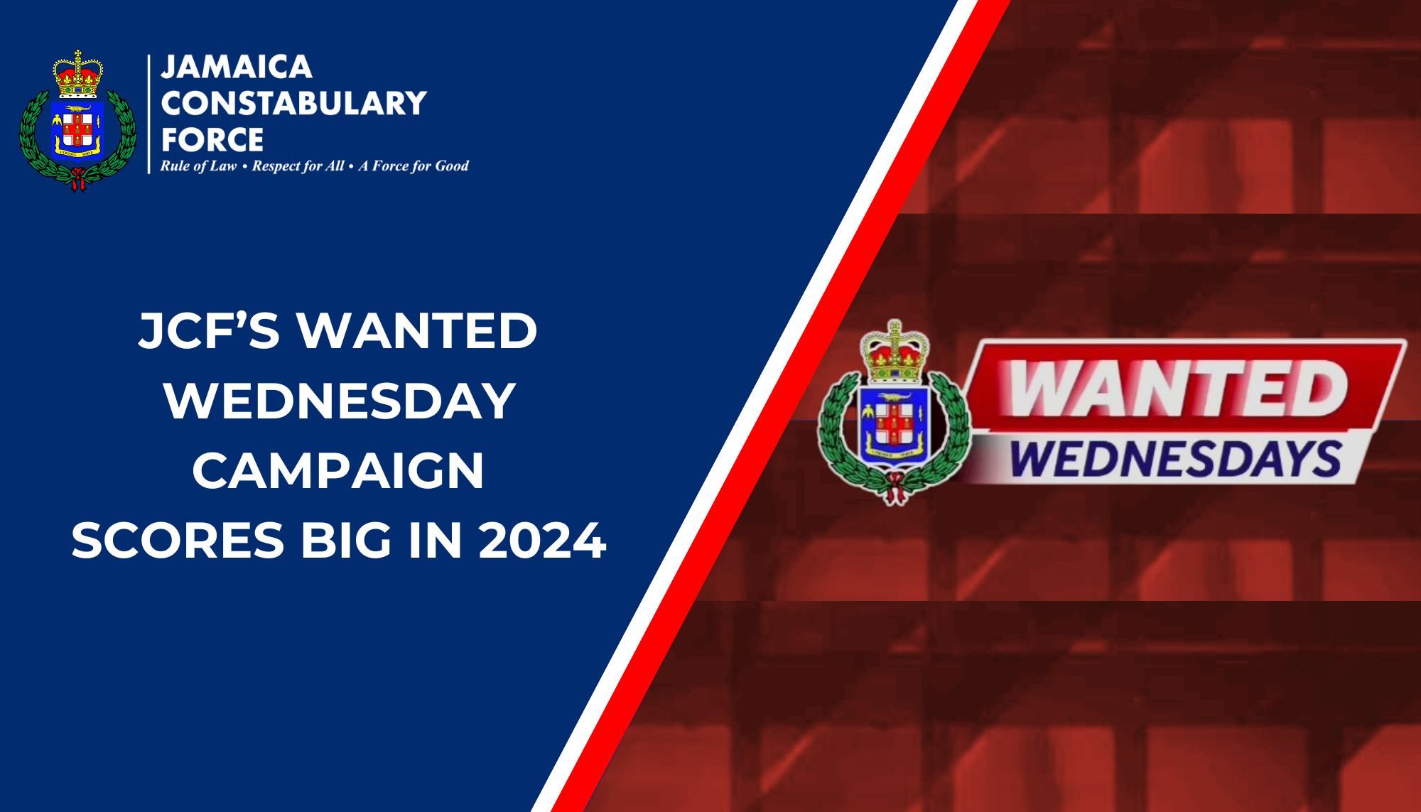 JCF’S WANTED WEDNESDAY CAMPAIGN SCORES BIG IN 2024 - Jamaica ...