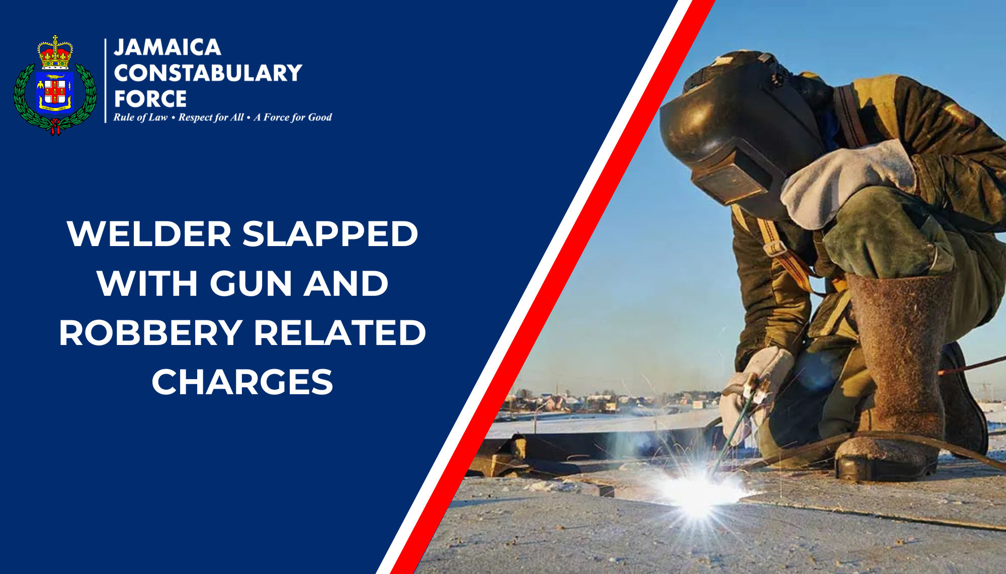 WELDER SLAPPED WITH GUN AND ROBBERY RELATED CHARGES - Jamaica ...