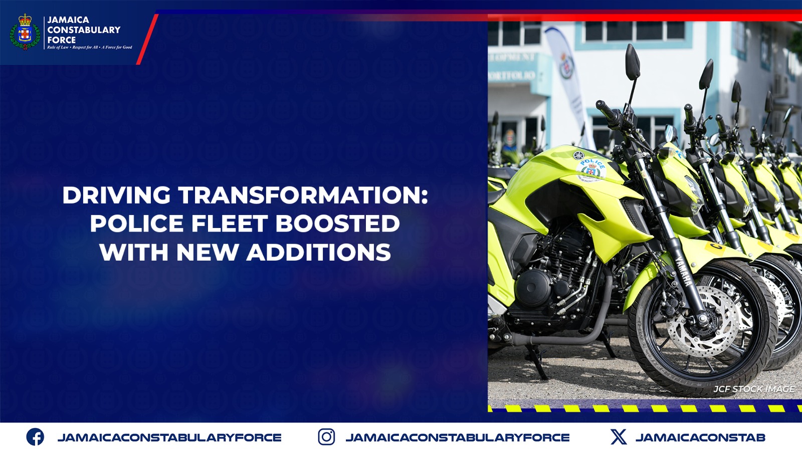 Driving Transformation: Police Fleet Boosted with New Additions ...