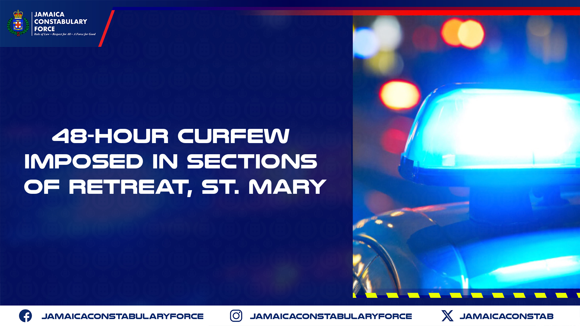 48-Hour Curfew Extended in Sections of Retreat, St. Mary - Jamaica ...