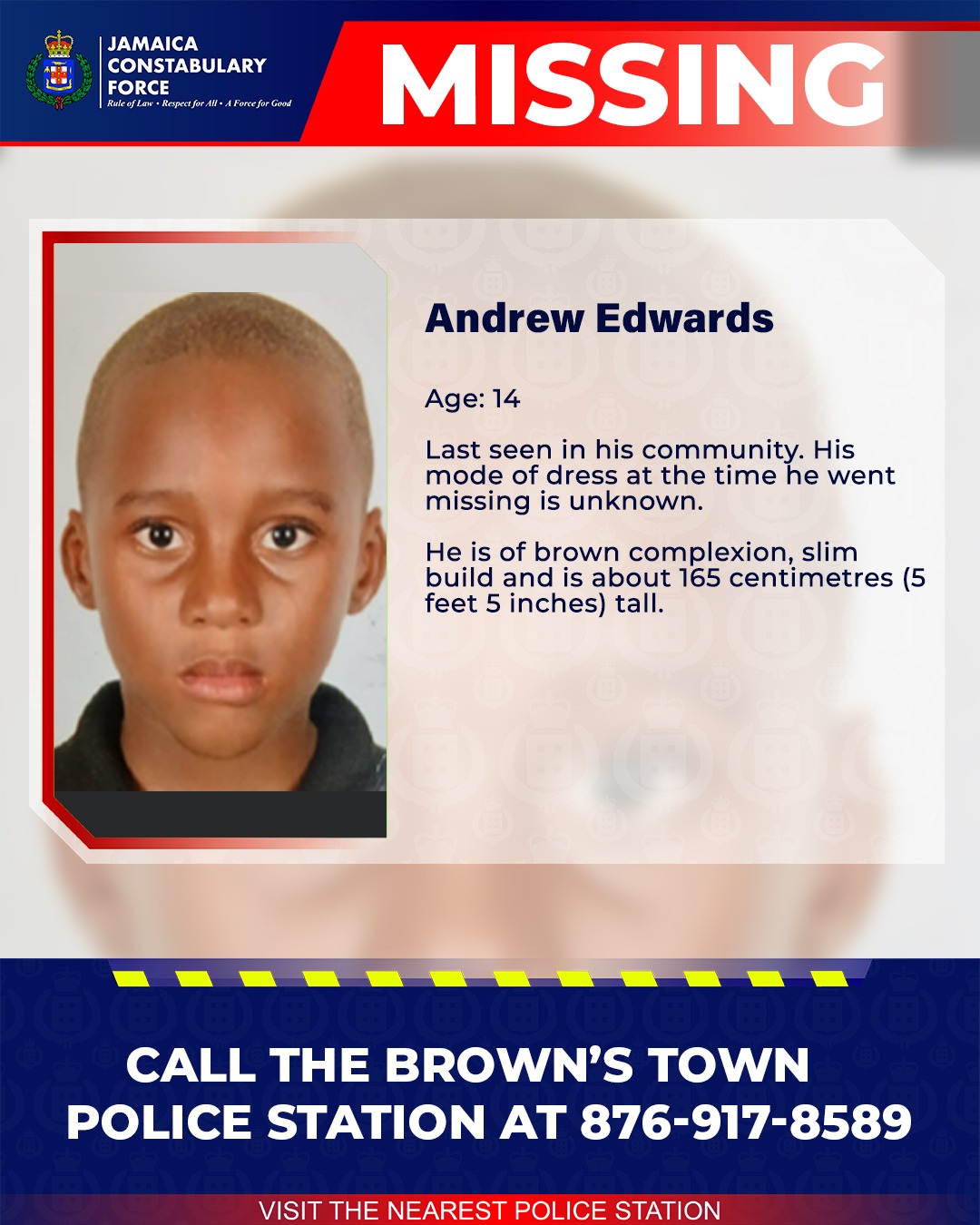 ANDREW EDWARDS - Jamaica Constabulary Force