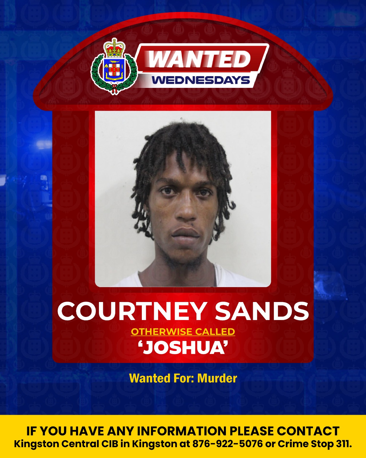 COURTNEY 'JOSHUA' SANDS - Jamaica Constabulary Force
