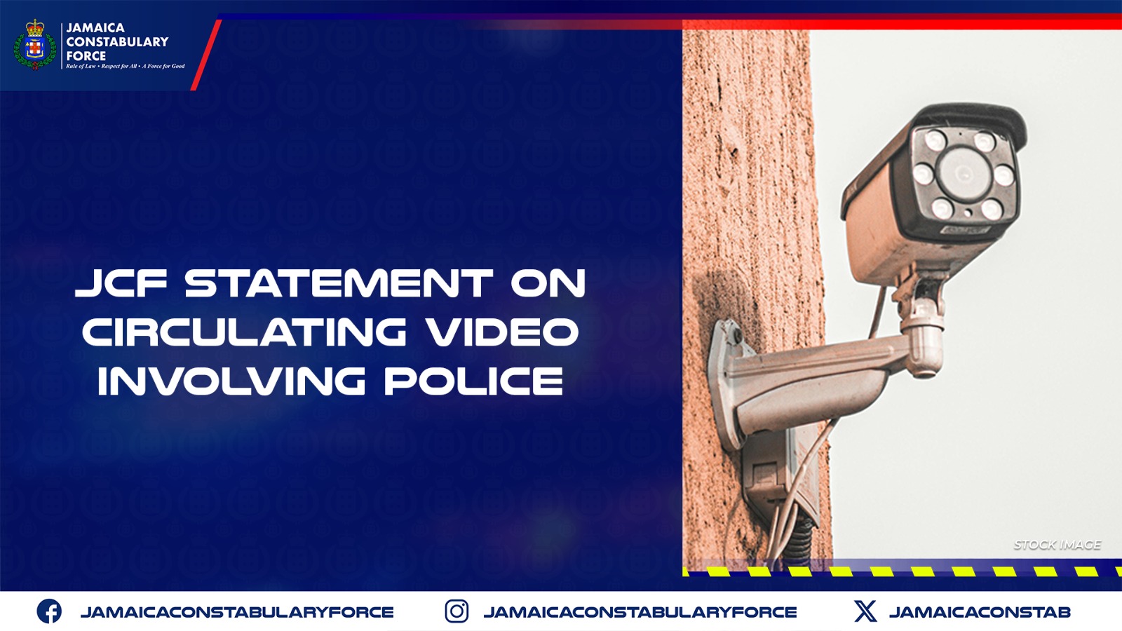 JCF Statement on Circulating Video Involving Police Response - Jamaica ...