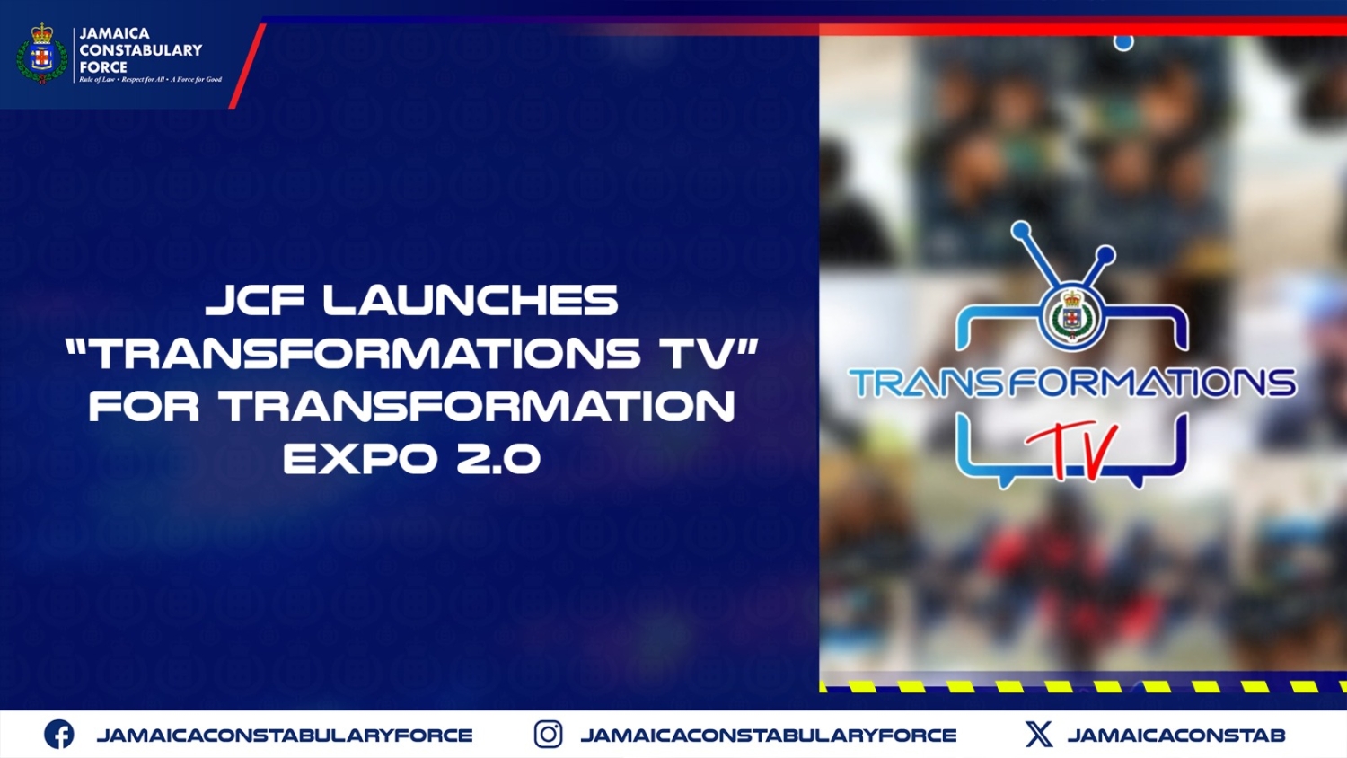 JCF launches Transformations TV For Transformations Expo 2.0 - Jamaica ...