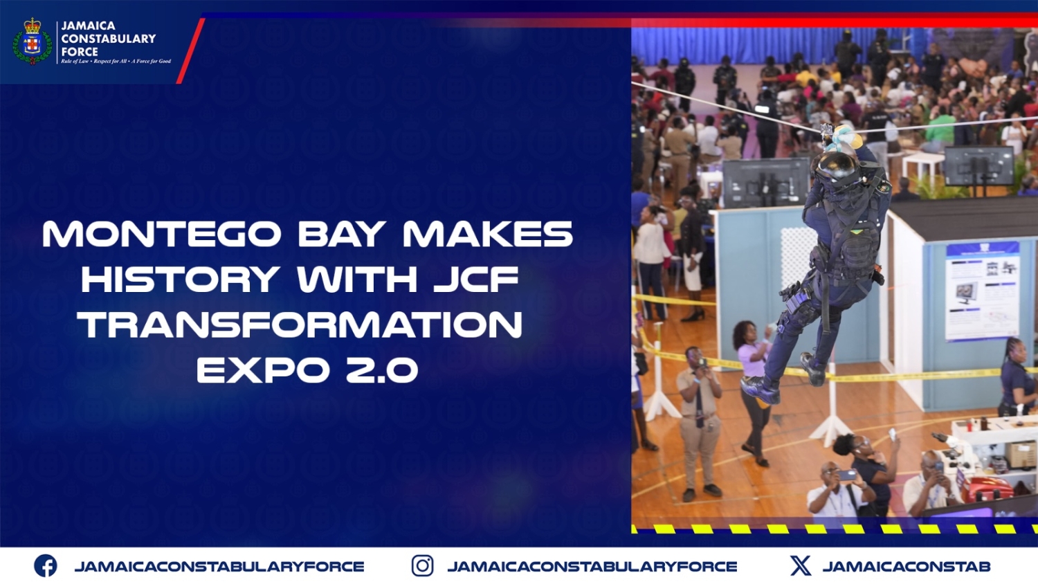 Montego Bay Makes History with JCF Transformation Expo 2.0 - Jamaica ...
