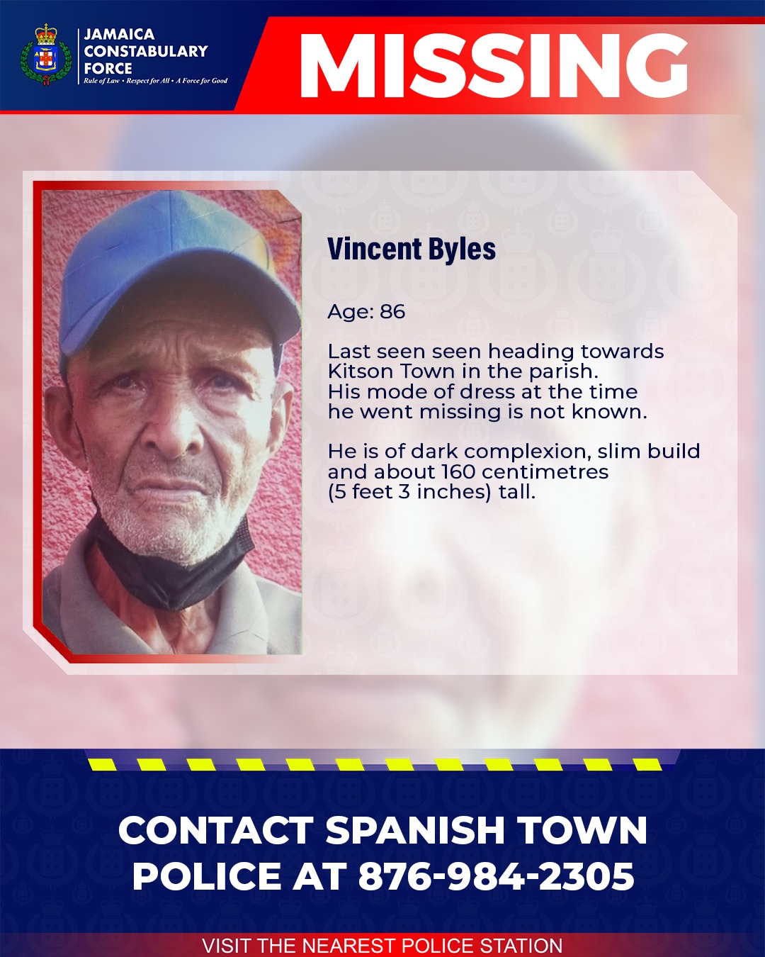 VINCENT BYLES - Jamaica Constabulary Force