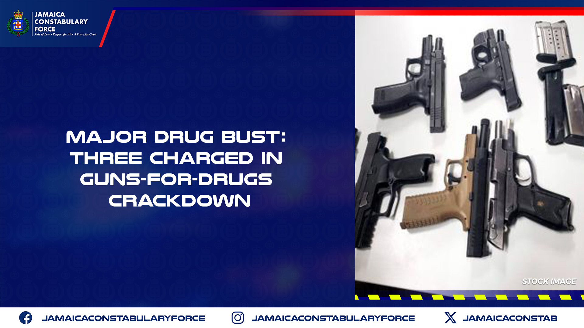 Major Drug Bust: Three Charged in Guns-For-Drugs Crackdown - Jamaica ...