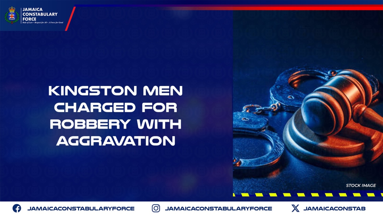 Kingston Men Charged for Robbery with Aggravation - Jamaica ...