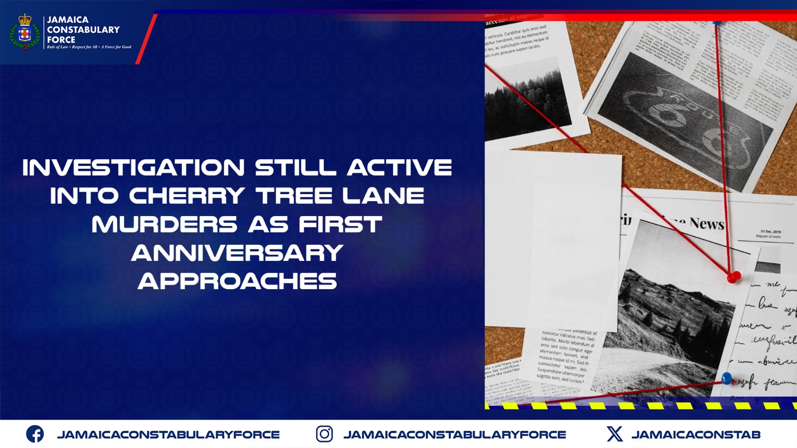 Investigation Still Active Into Cherry Tree Lane Murders As First ...