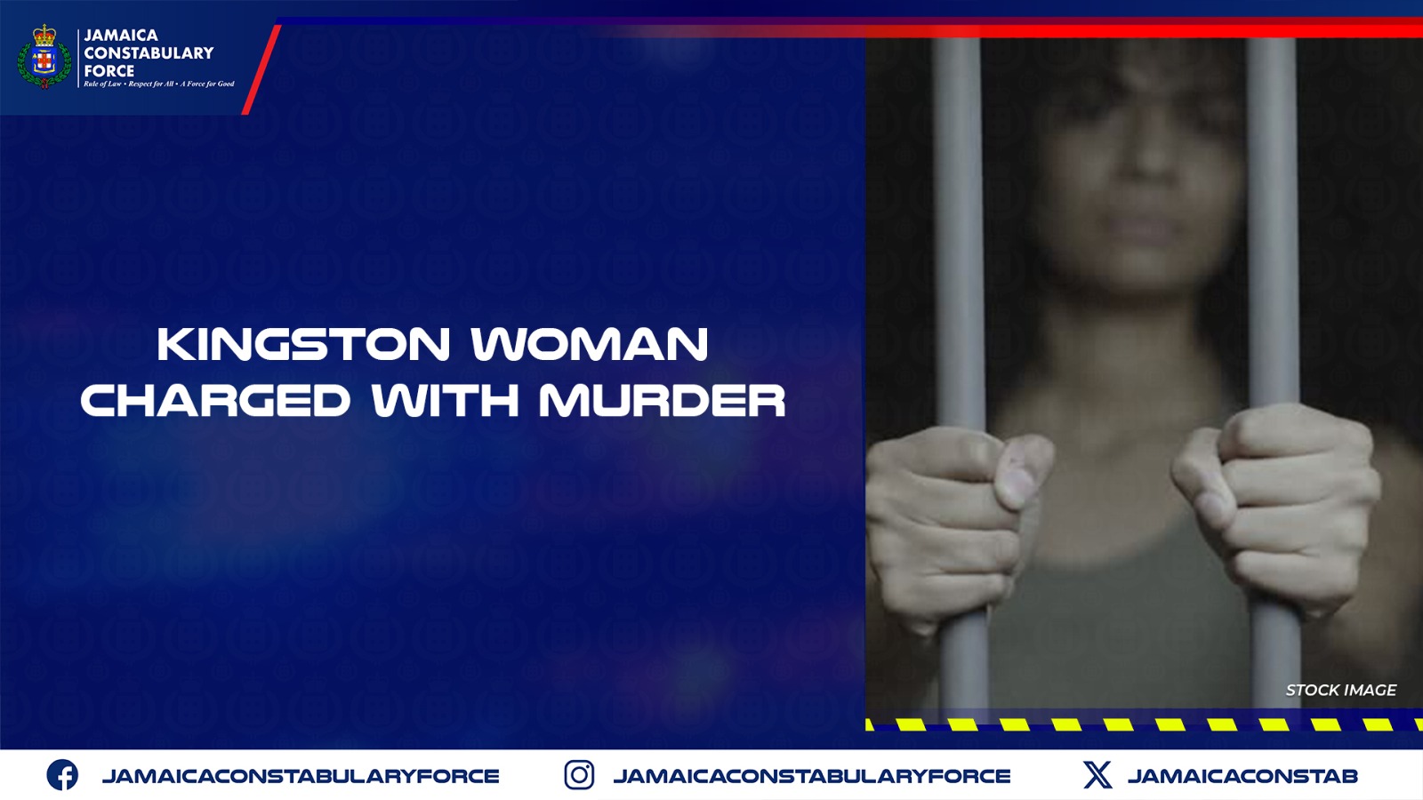 Kingston Woman Charged with Murder - Jamaica Constabulary Force
