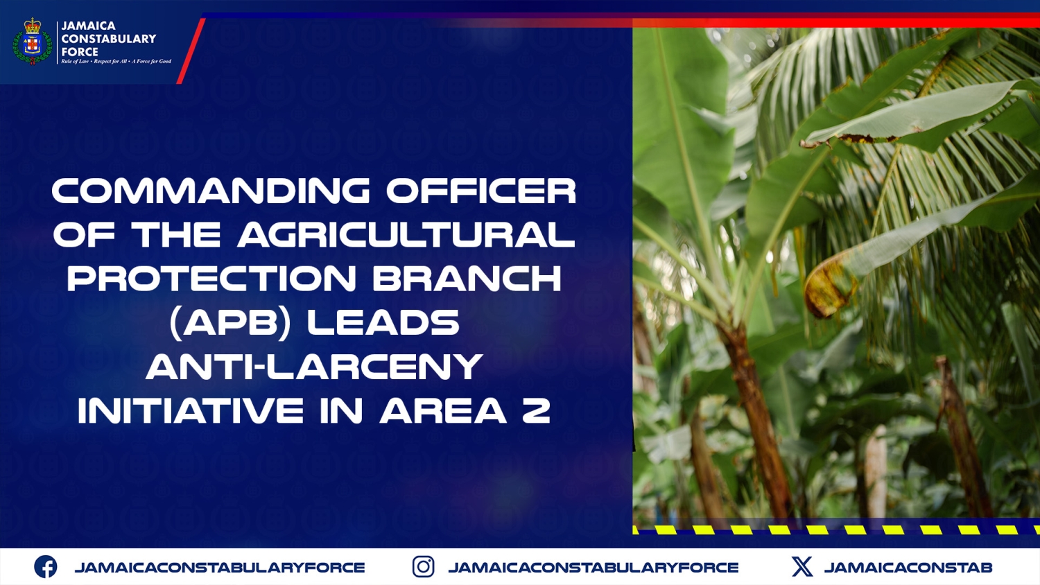 Commanding Officer of the Agricultural Protection Branch (APB) Leads ...