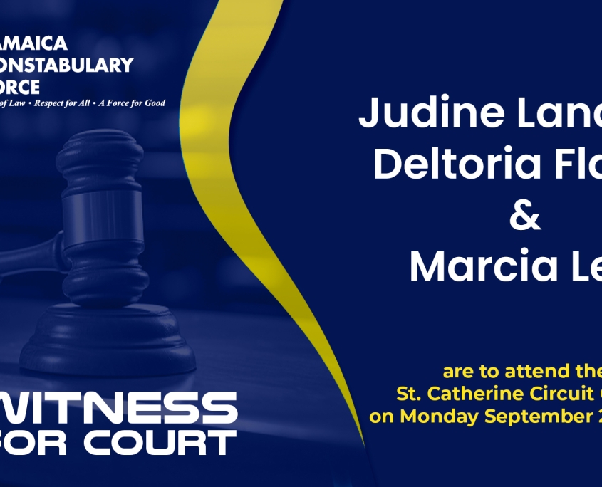 JCF ANNOUNCES LEADERSHIP CHANGES - Jamaica Constabulary Force