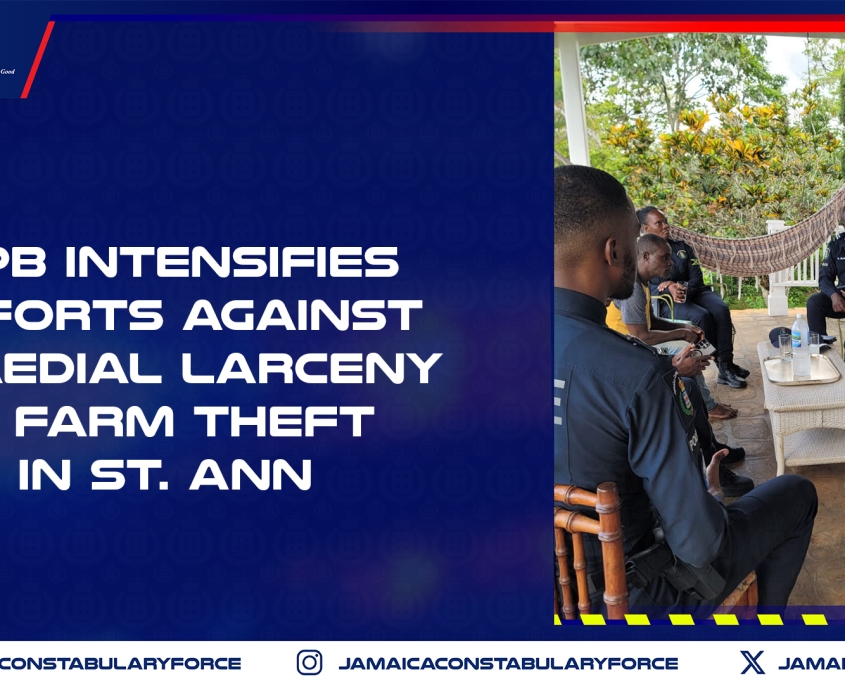 JCF ANNOUNCES LEADERSHIP CHANGES - Jamaica Constabulary Force