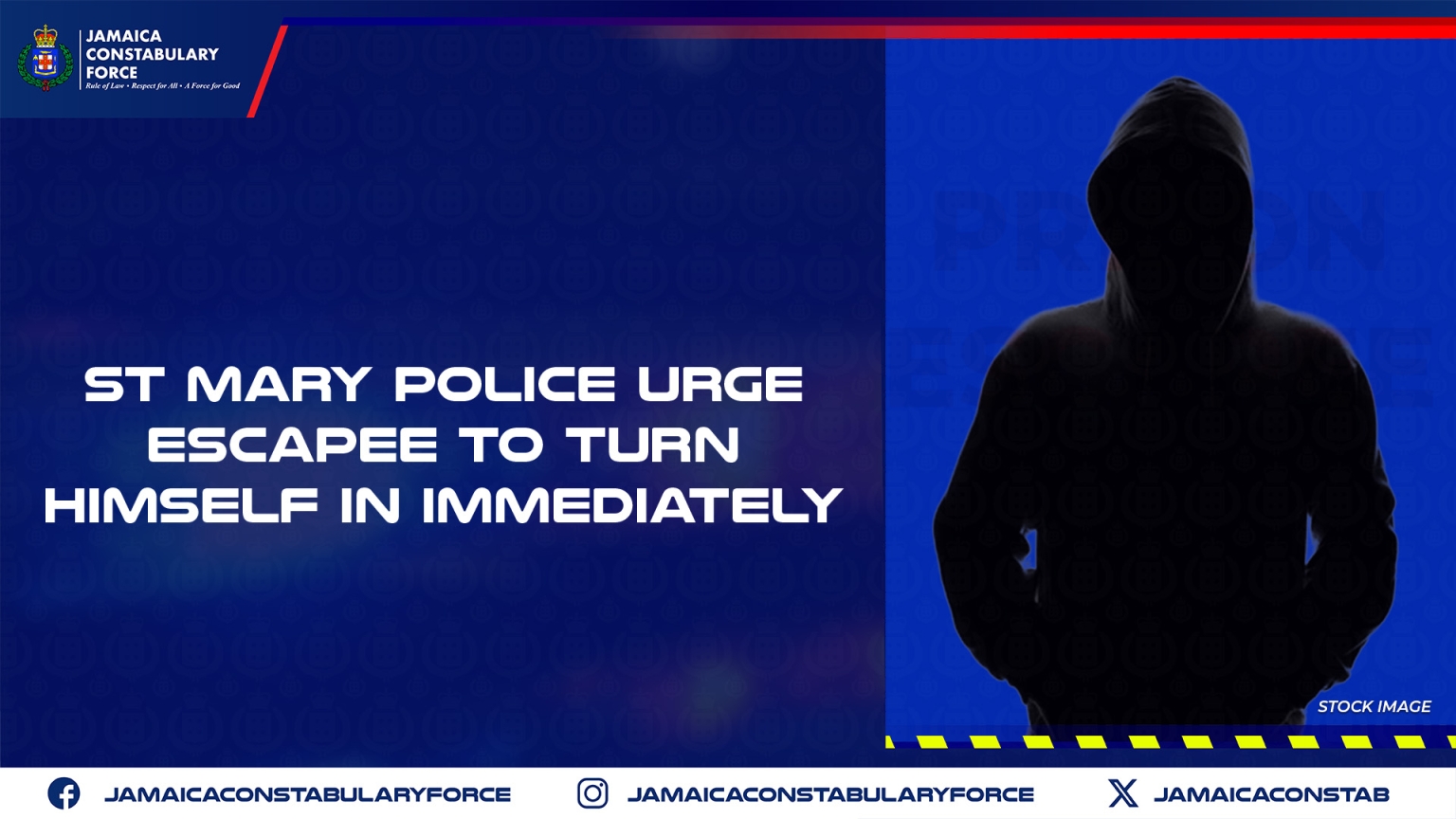 St Mary Police Urge Escapee to Turn Himself in Immediately - Jamaica ...