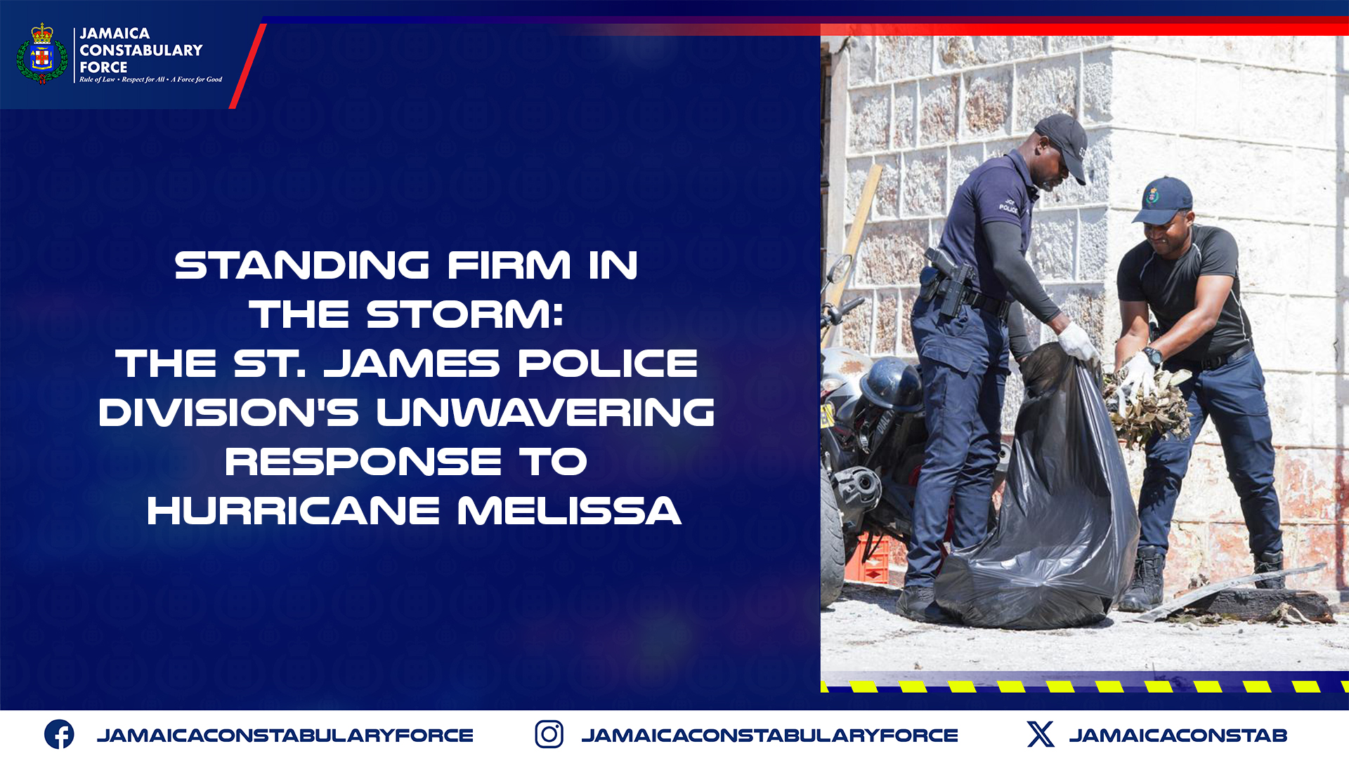 Standing Firm In The Storm: The St. James Police Division's Unwavering ...