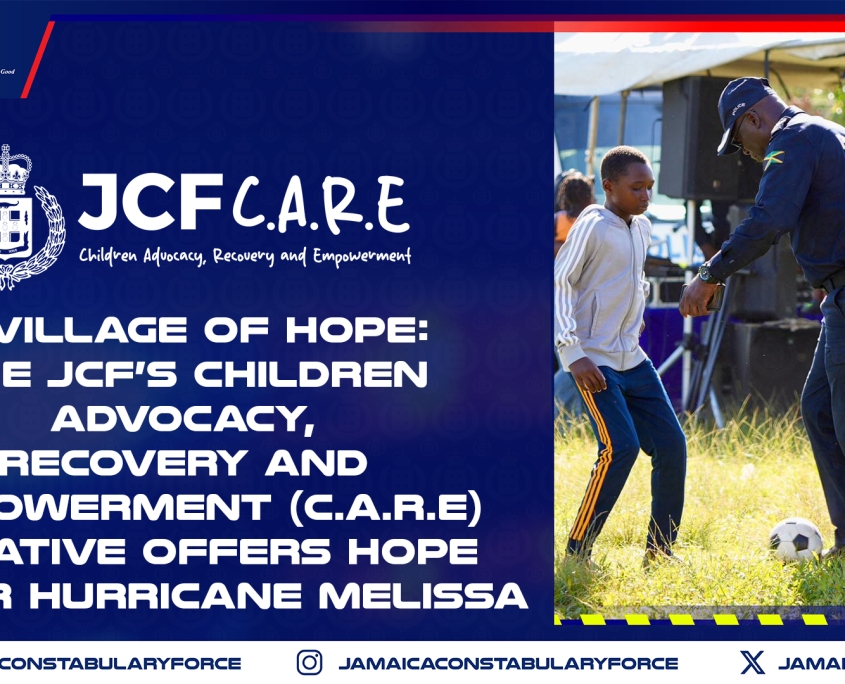 JCF ANNOUNCES LEADERSHIP CHANGES - Jamaica Constabulary Force