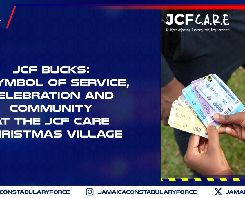 JCF ANNOUNCES LEADERSHIP CHANGES - Jamaica Constabulary Force