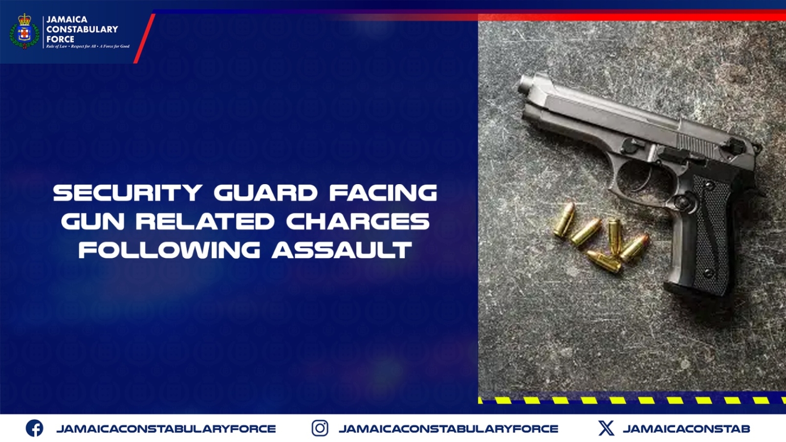 Security Guard Facing Gun Related Charges Following Assault - Jamaica ...