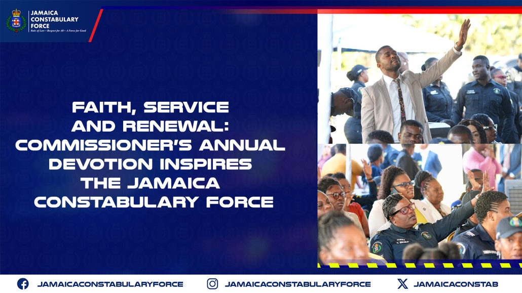 Faith, Service and Renewal: Commissioner’s Annual Devotion Inspires the ...