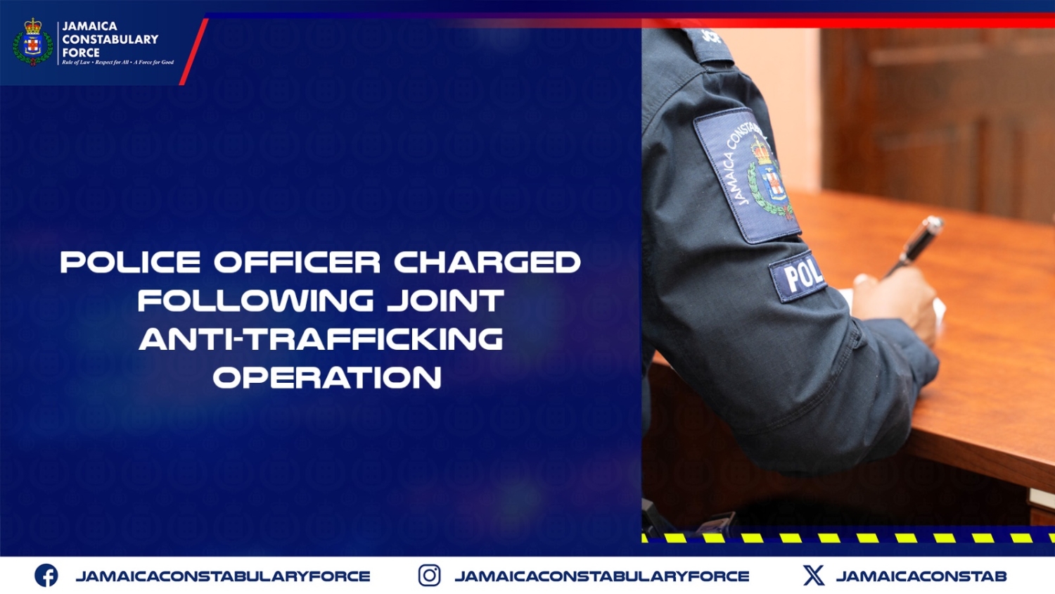 Police Officer Charged Following Joint Anti-Trafficking Operation ...
