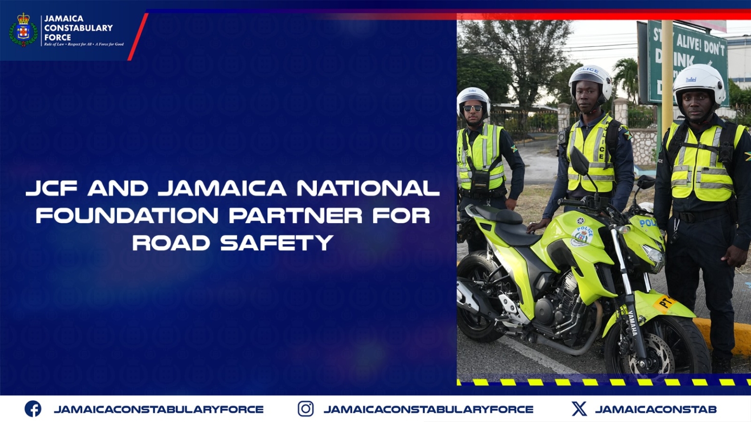 JCF and Jamaica National Foundation Partner for Road Safety - Jamaica ...