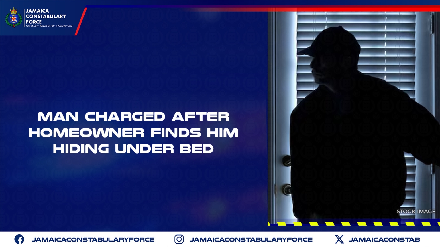 Man Charged After Homeowner Finds Him Hiding Under Bed - Jamaica ...