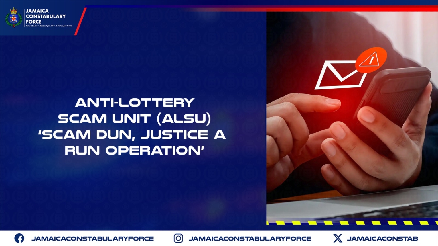 Anti-Lottery Scam Unit (ALSU) highlights 'Scam Dun, Justice A Run ...